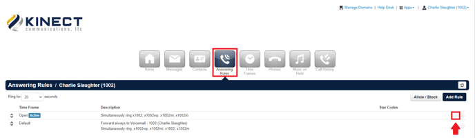 Using the Kinect Web Phone Application